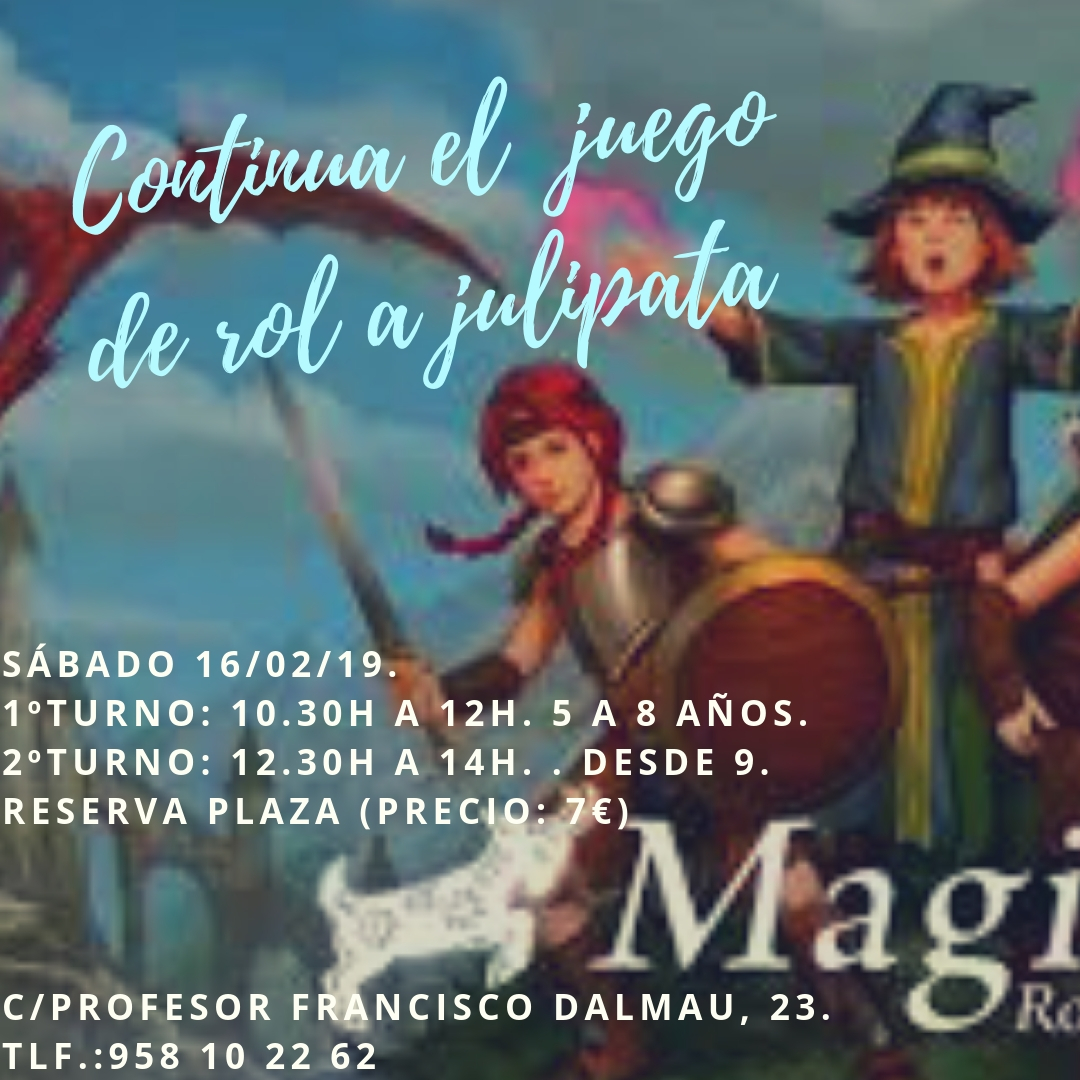 Magissa, juego de rol para la infancia. – Julipata